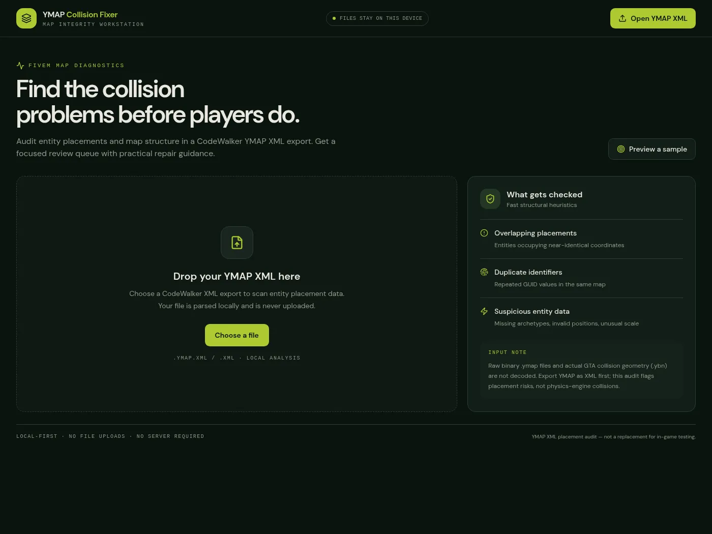 YMAP Collision Fixer