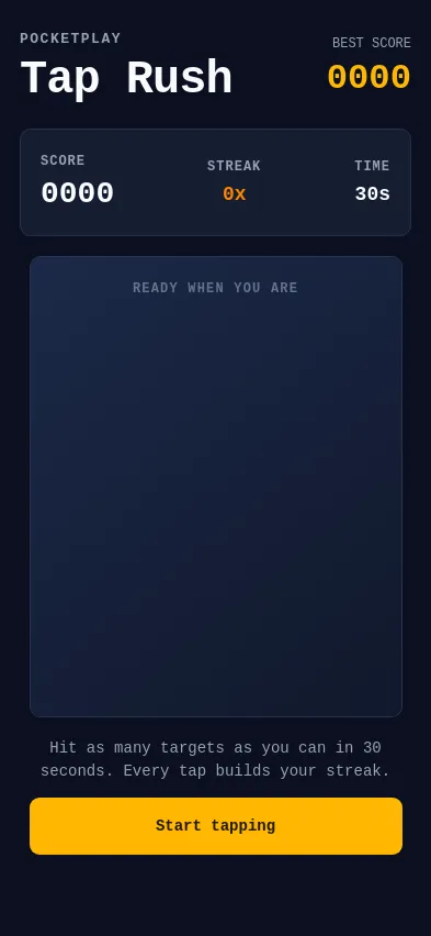 PocketPlay Game