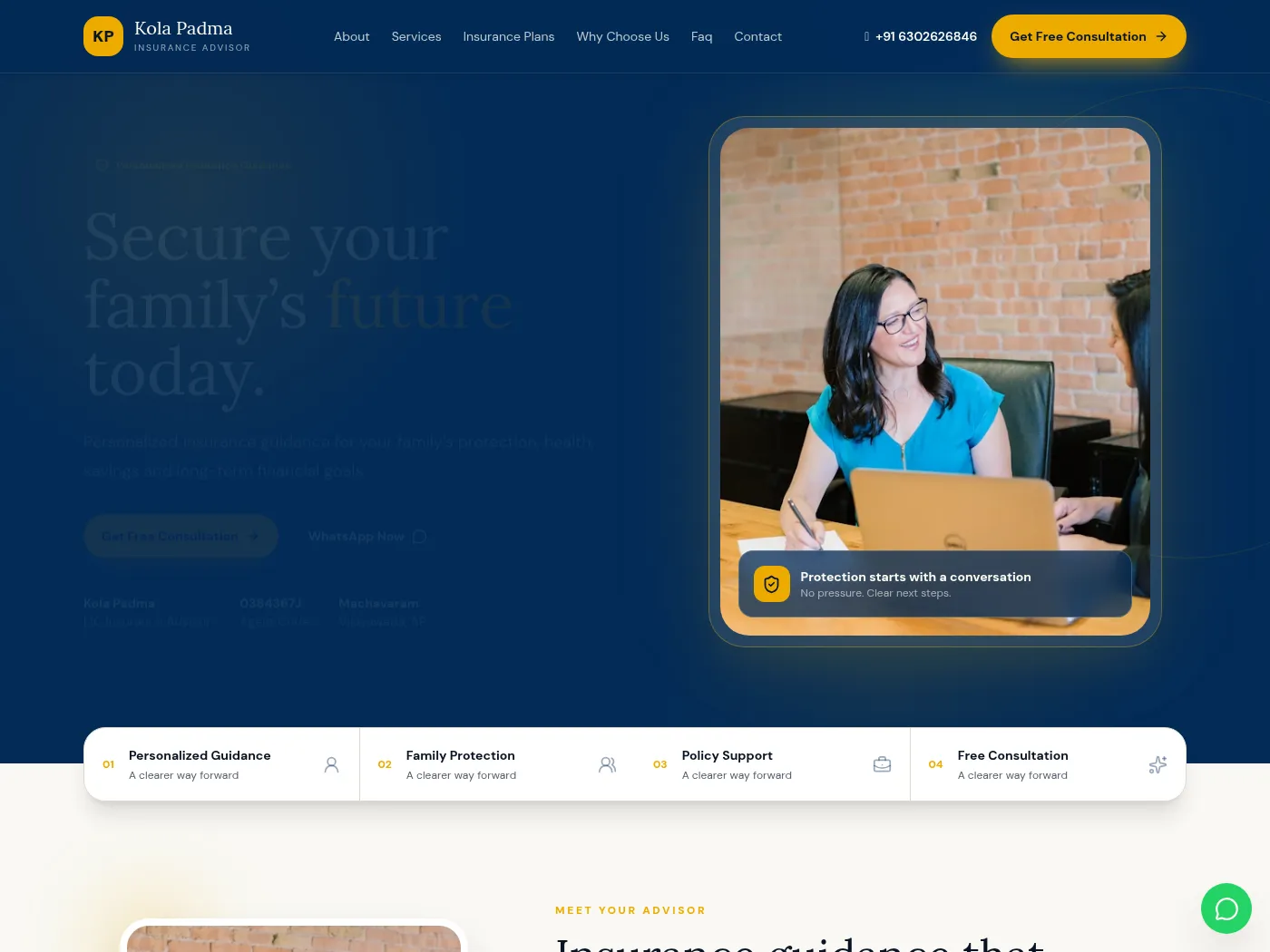 Padma Insurance Advisor Site