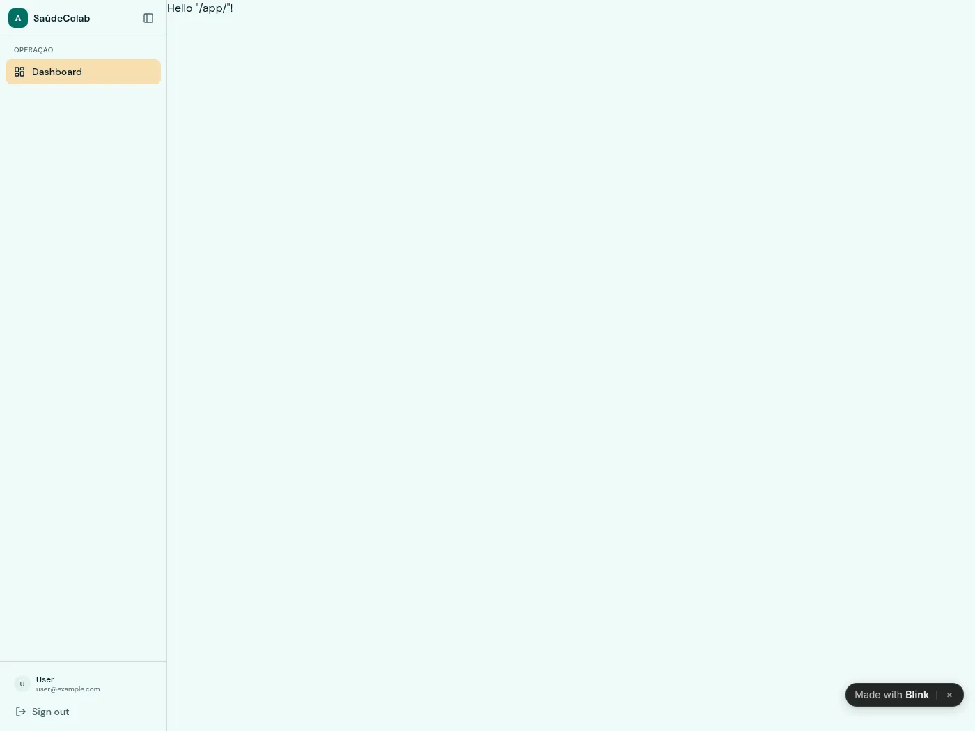 SaúdeColab Portal