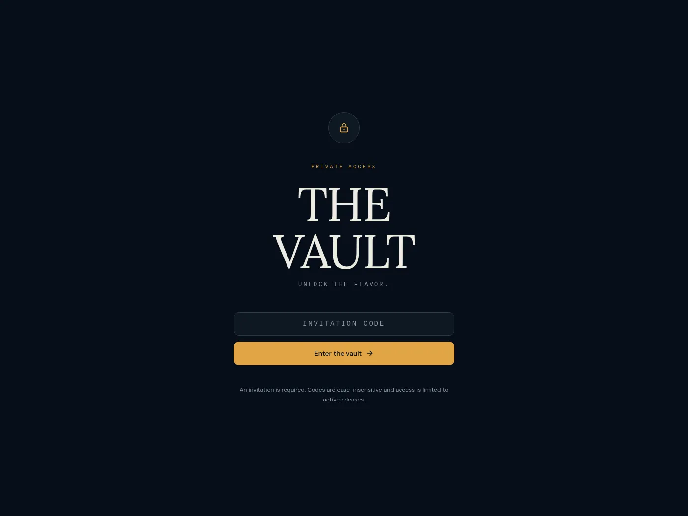 THE VAULT Storefront