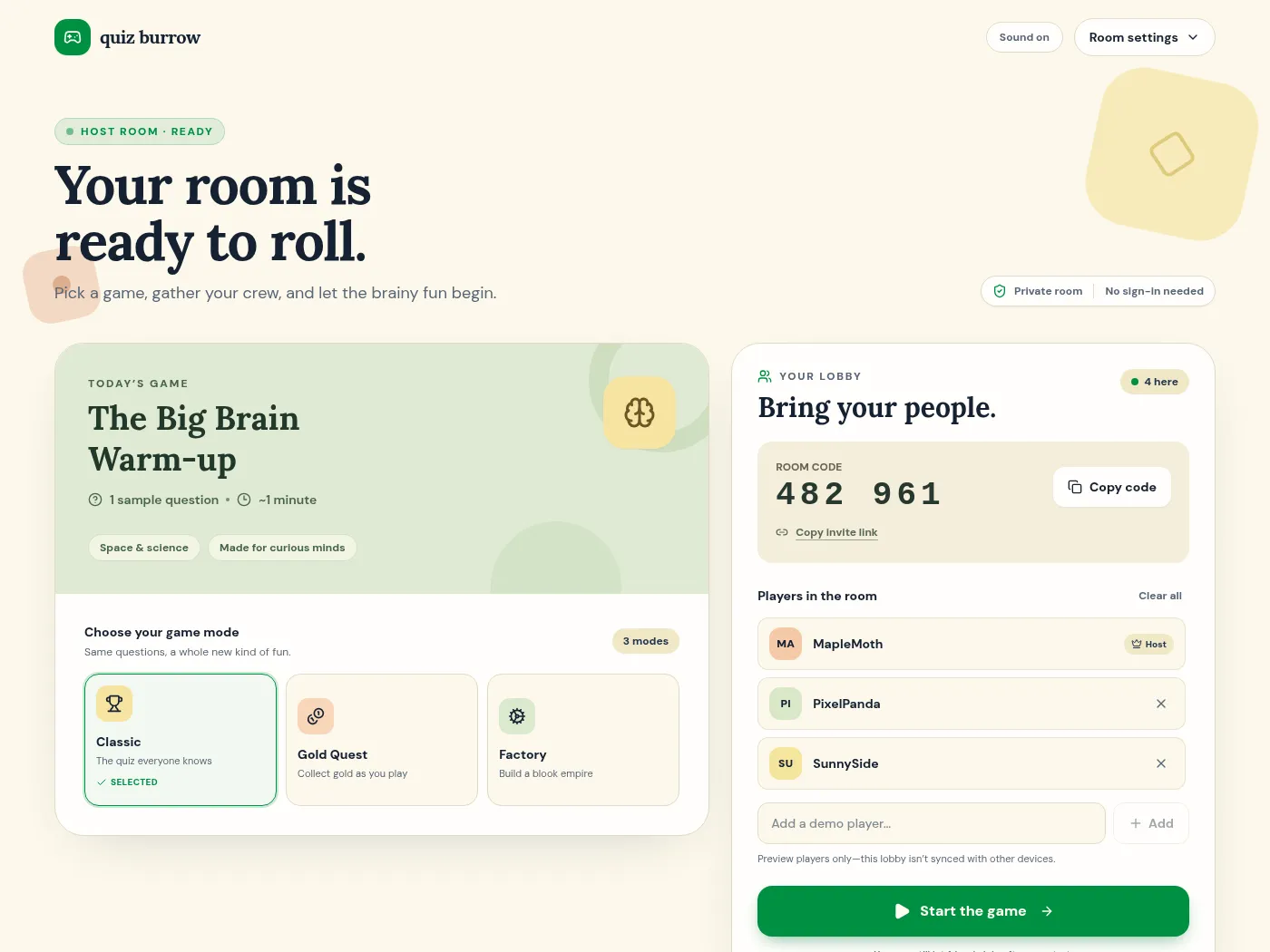 Blooket Lobby Maker