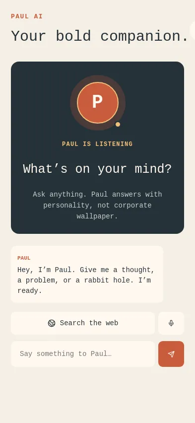 Paul AI Assistant