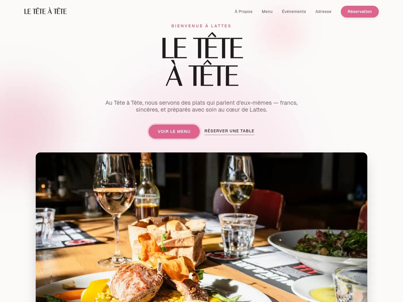 Tête à Tête Web