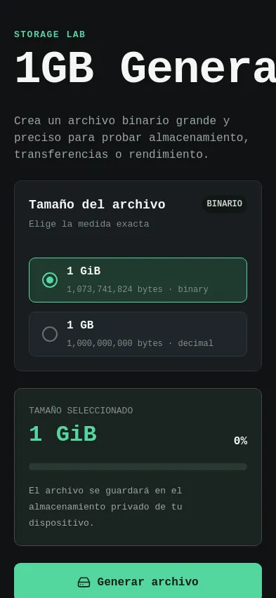 1GB File Generator
