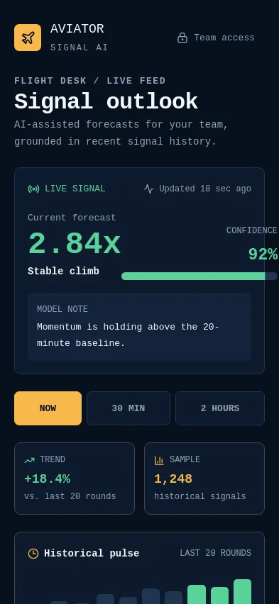 Aviator Signal AI
