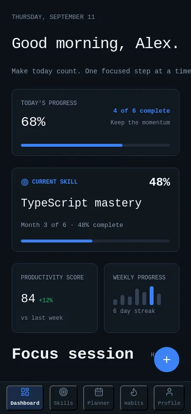Spark OS Productivity Hub