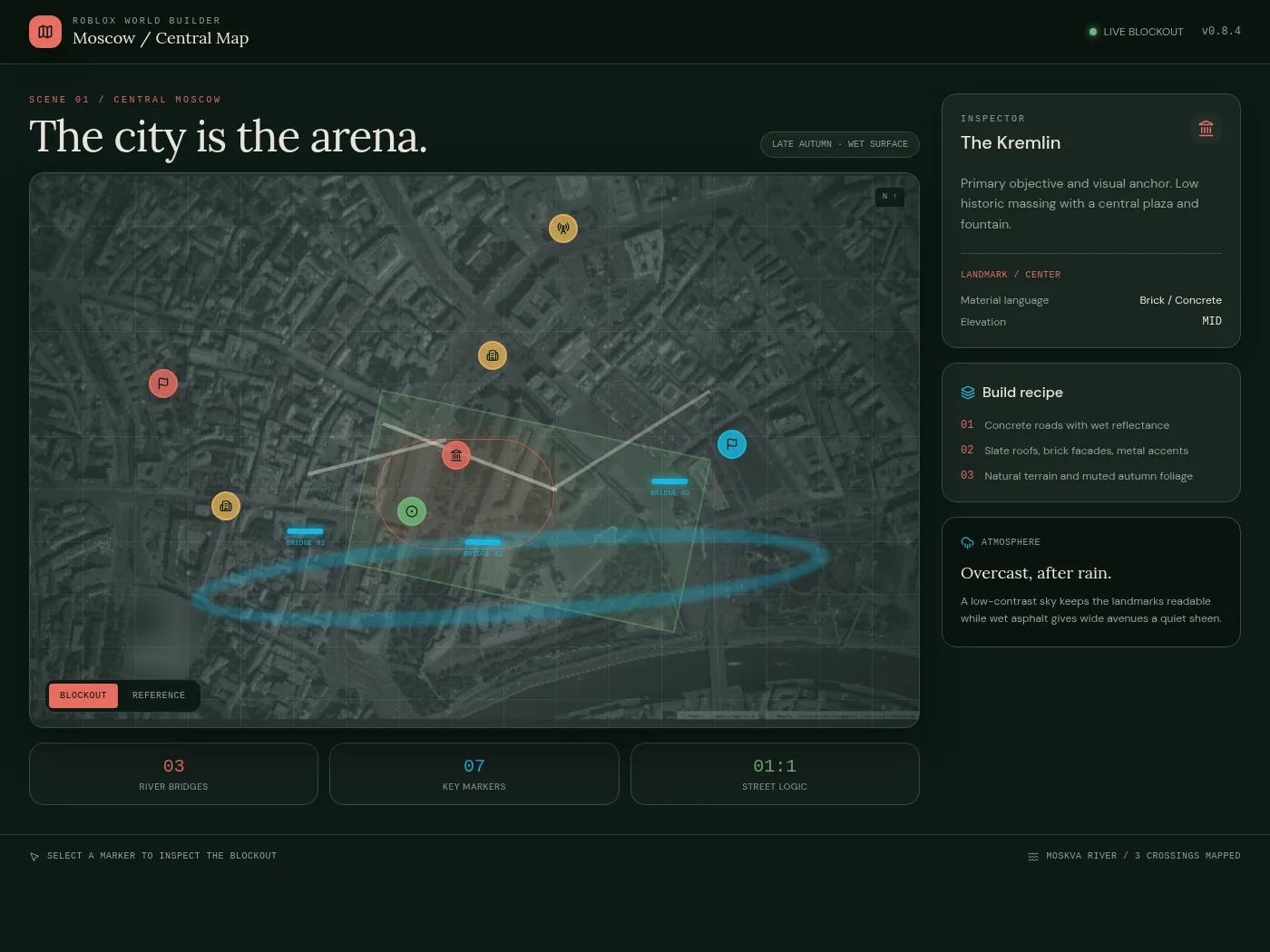 Moscow 3D Roblox Map