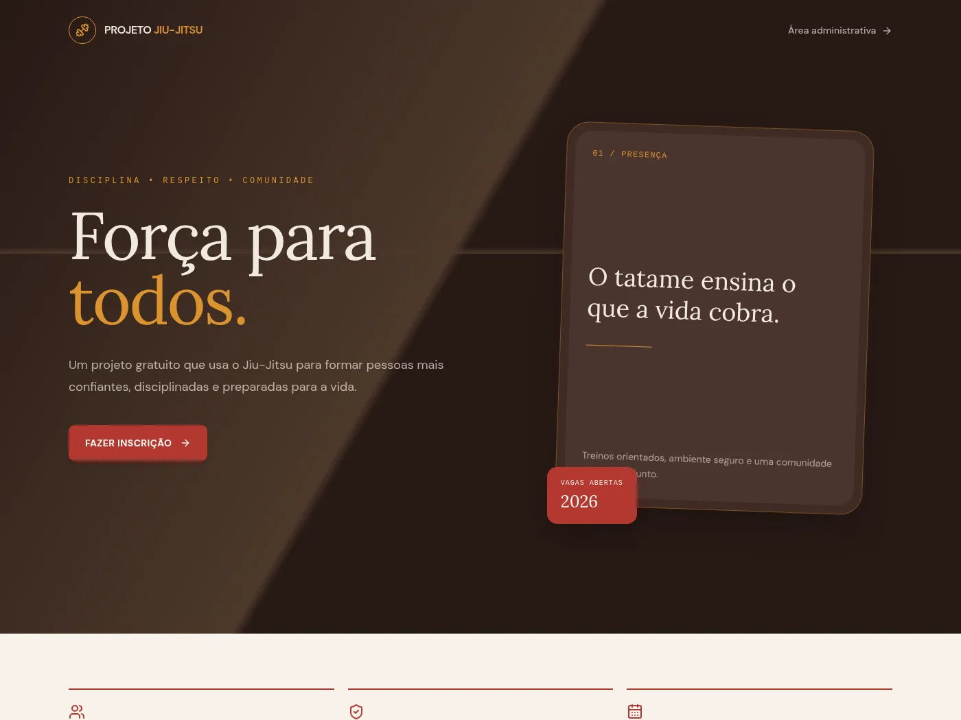 Projeto Jiu-Jitsu WebApp