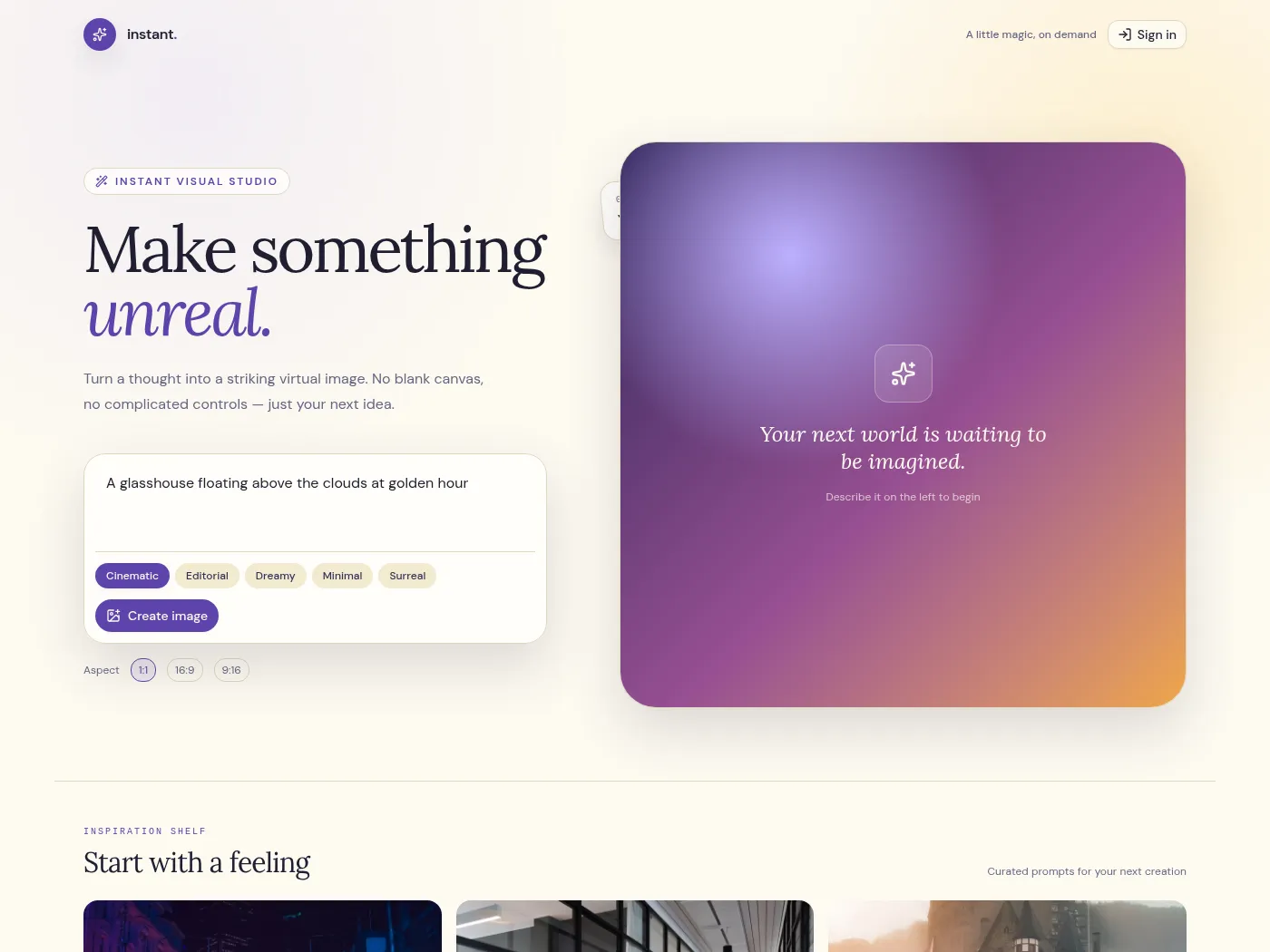 Instant AI Creator