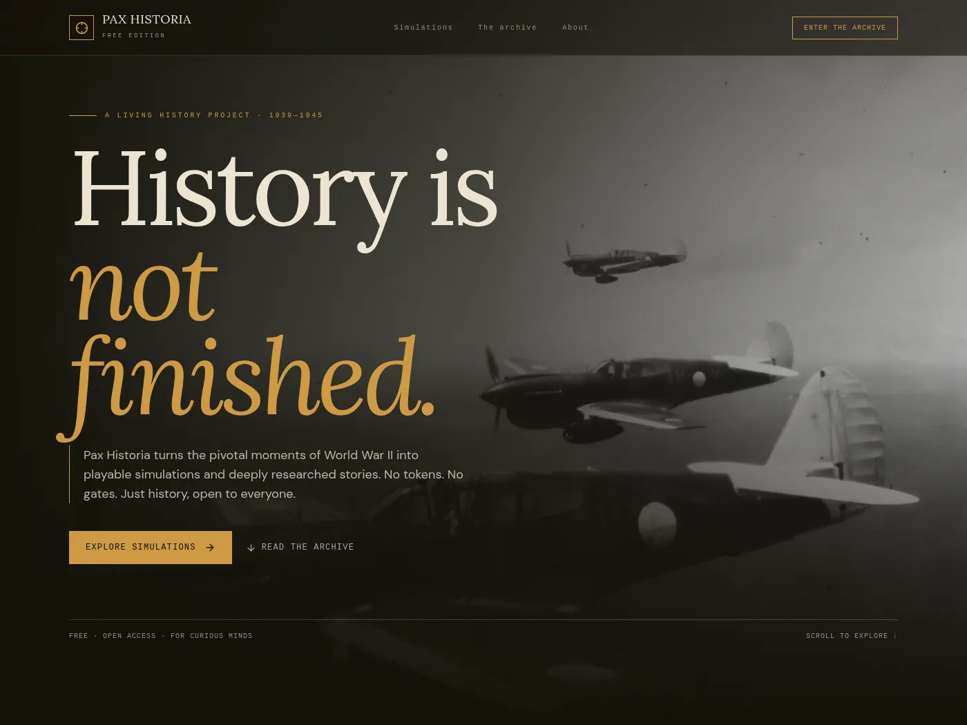 Pax Historia Free