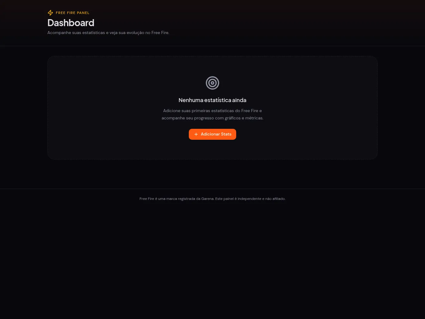 Free Fire Dashboard