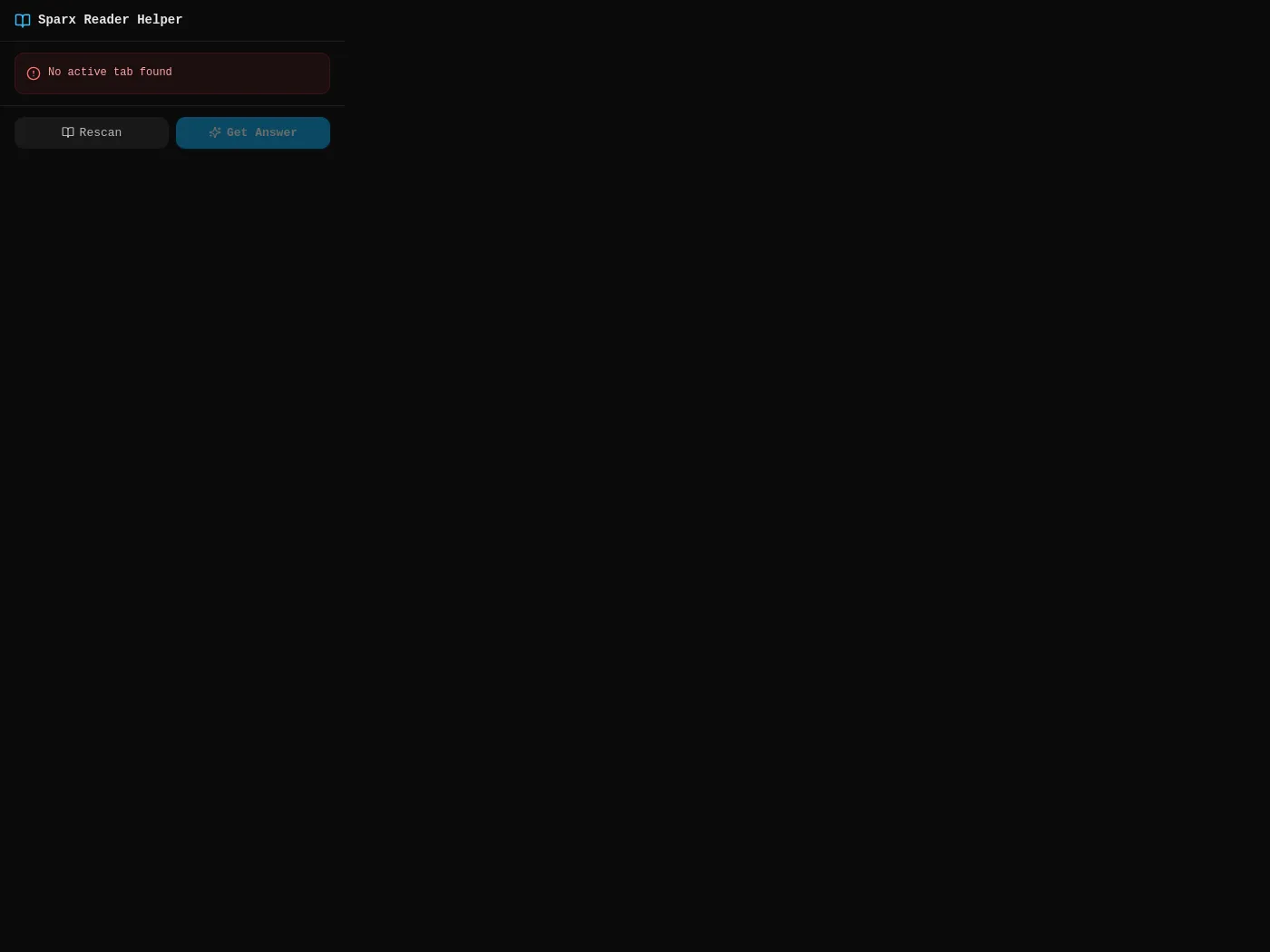 Sparx Reader Helper