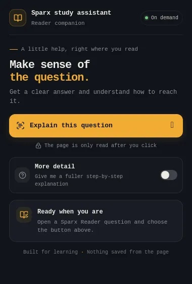Sparx Study Assistant
