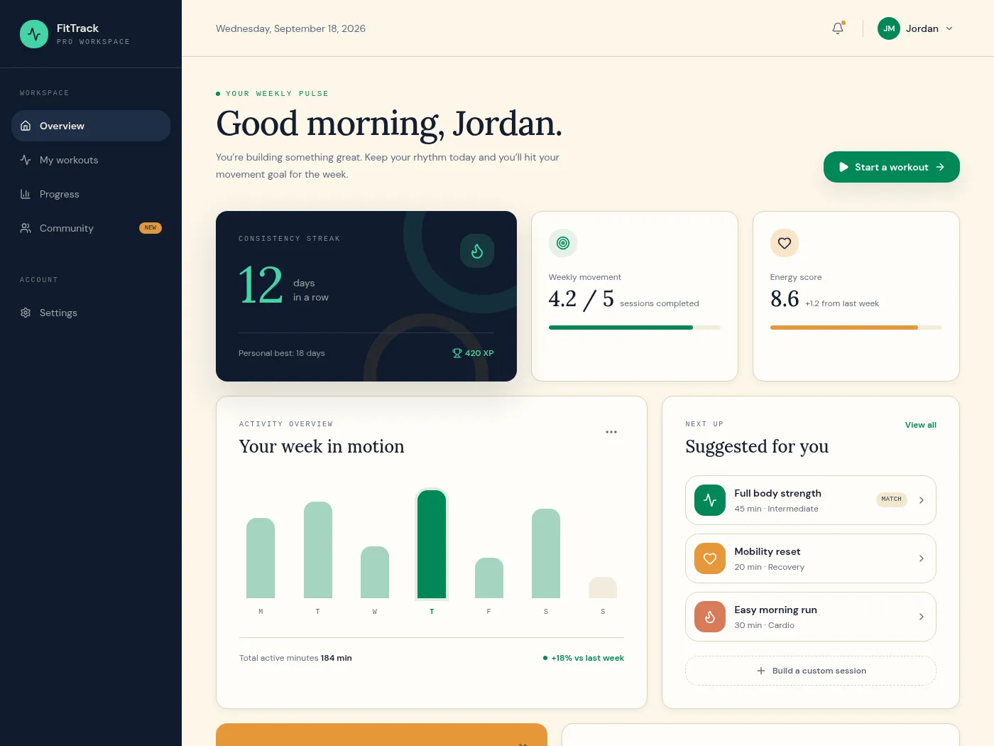 FitTrack Pro