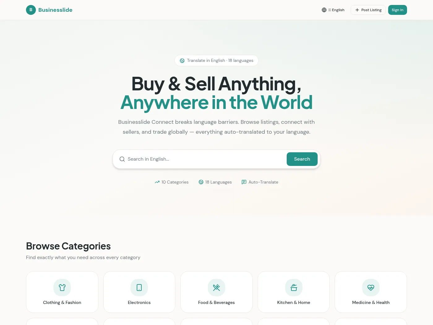 Businesslide Connect