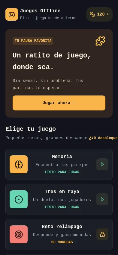 Juegos Offline Plus