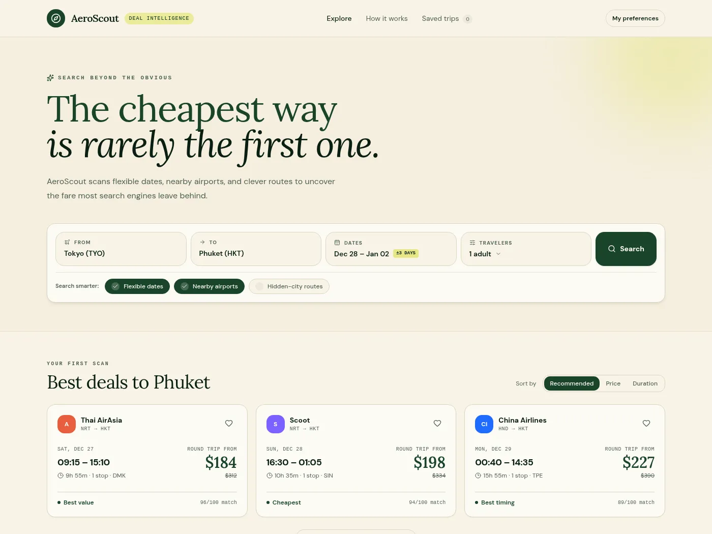 Flight Deal Finder