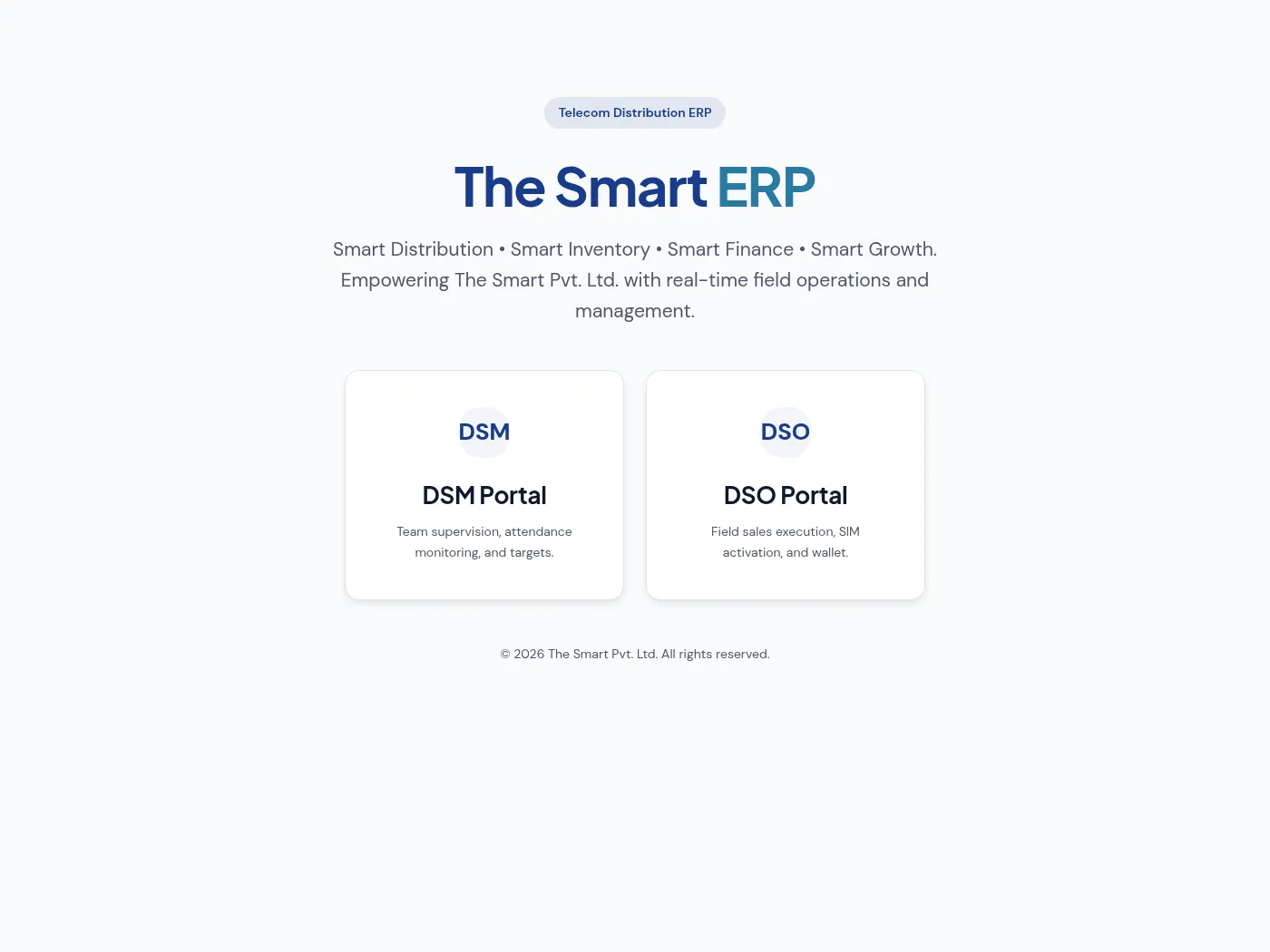 SmartERP Telecom Suite