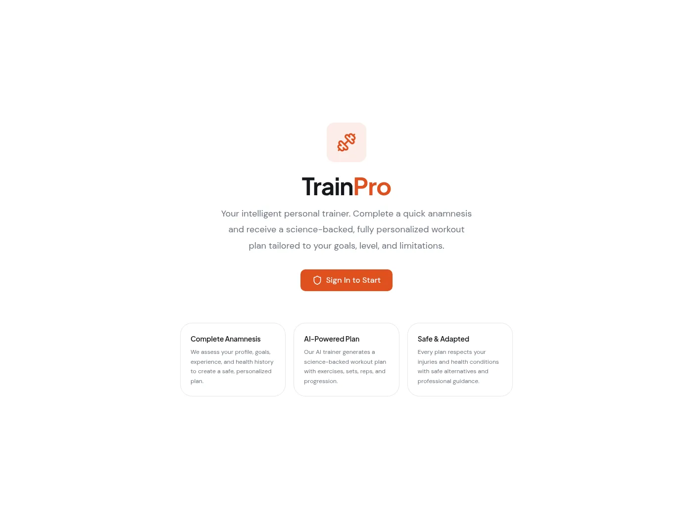 TrainPro System