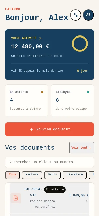 Facturo Mobile Suite