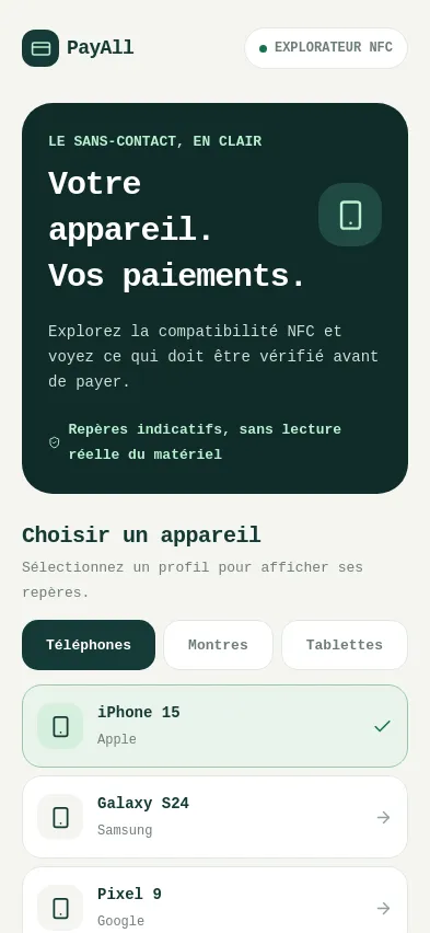 PayAll NFC Explorer