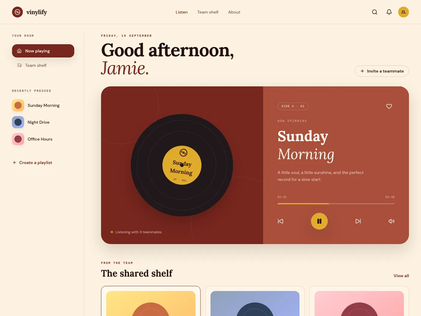 Vinylify Player