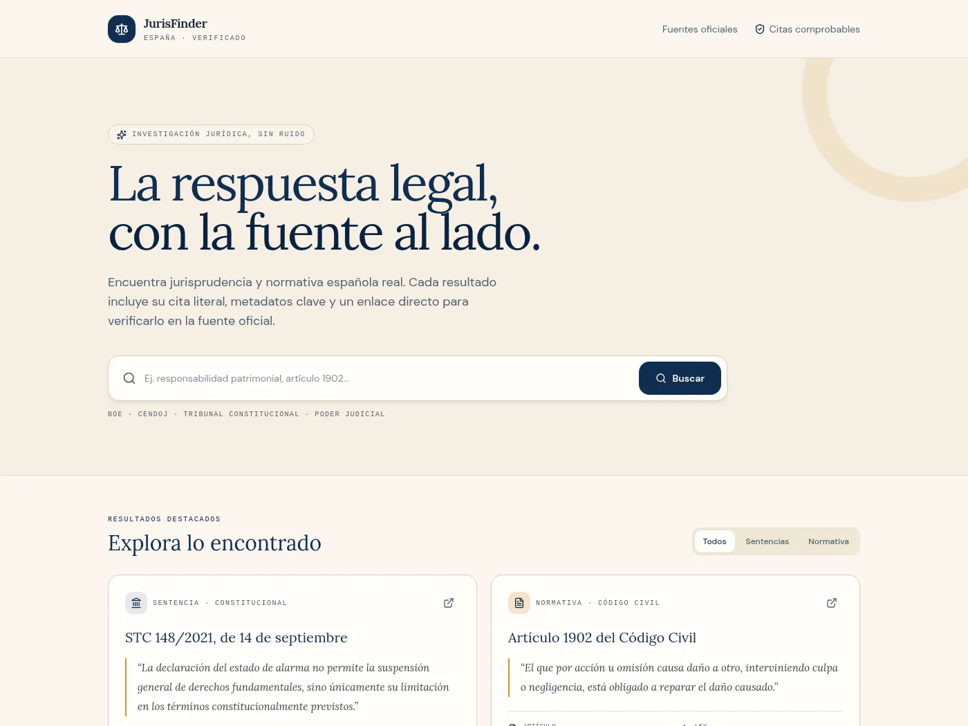 JurisFinder España