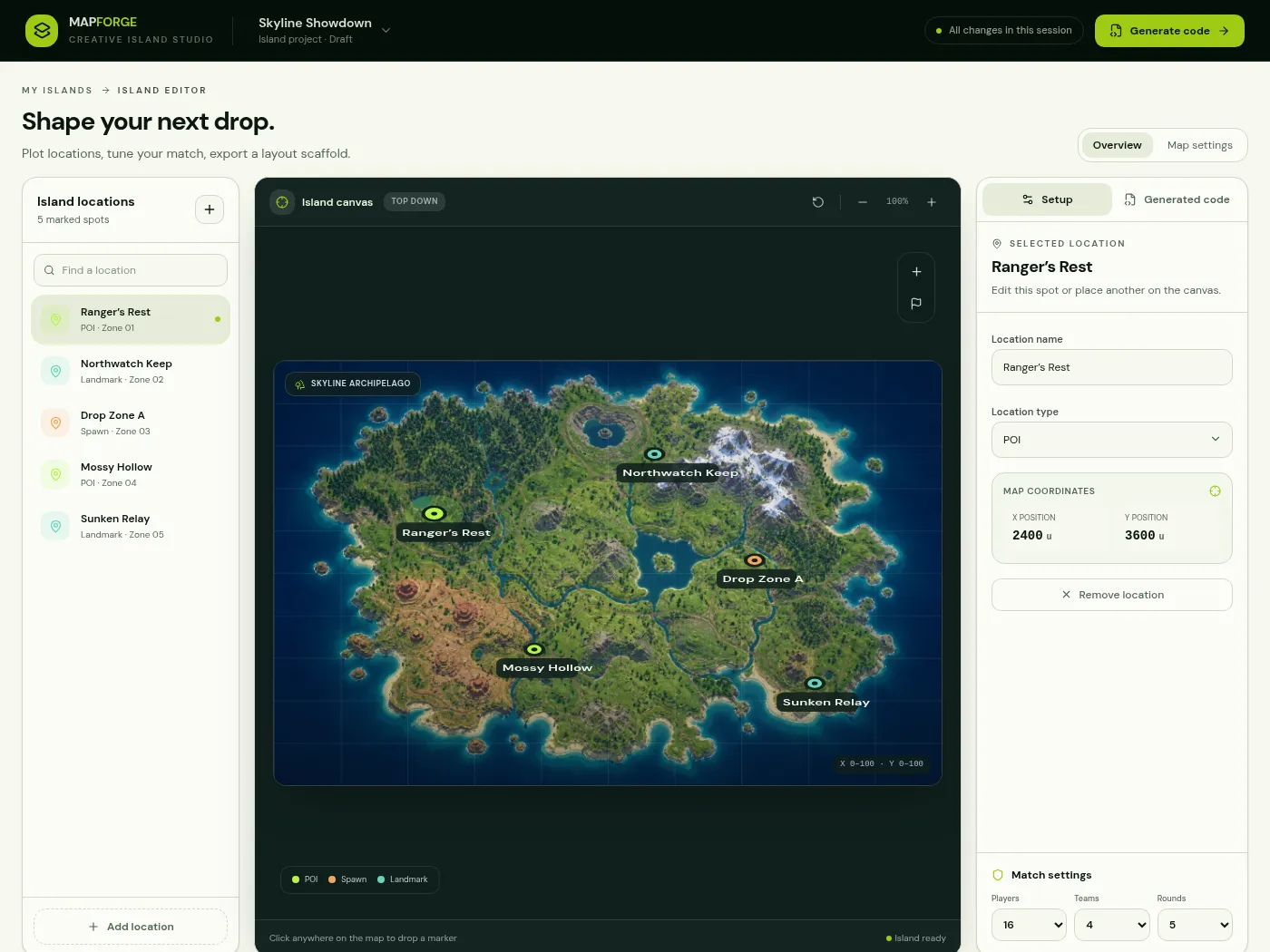 Fortnite Map Forge