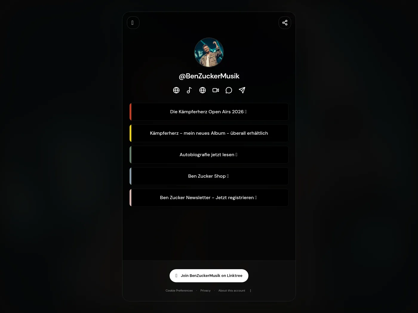 Link Hub Website