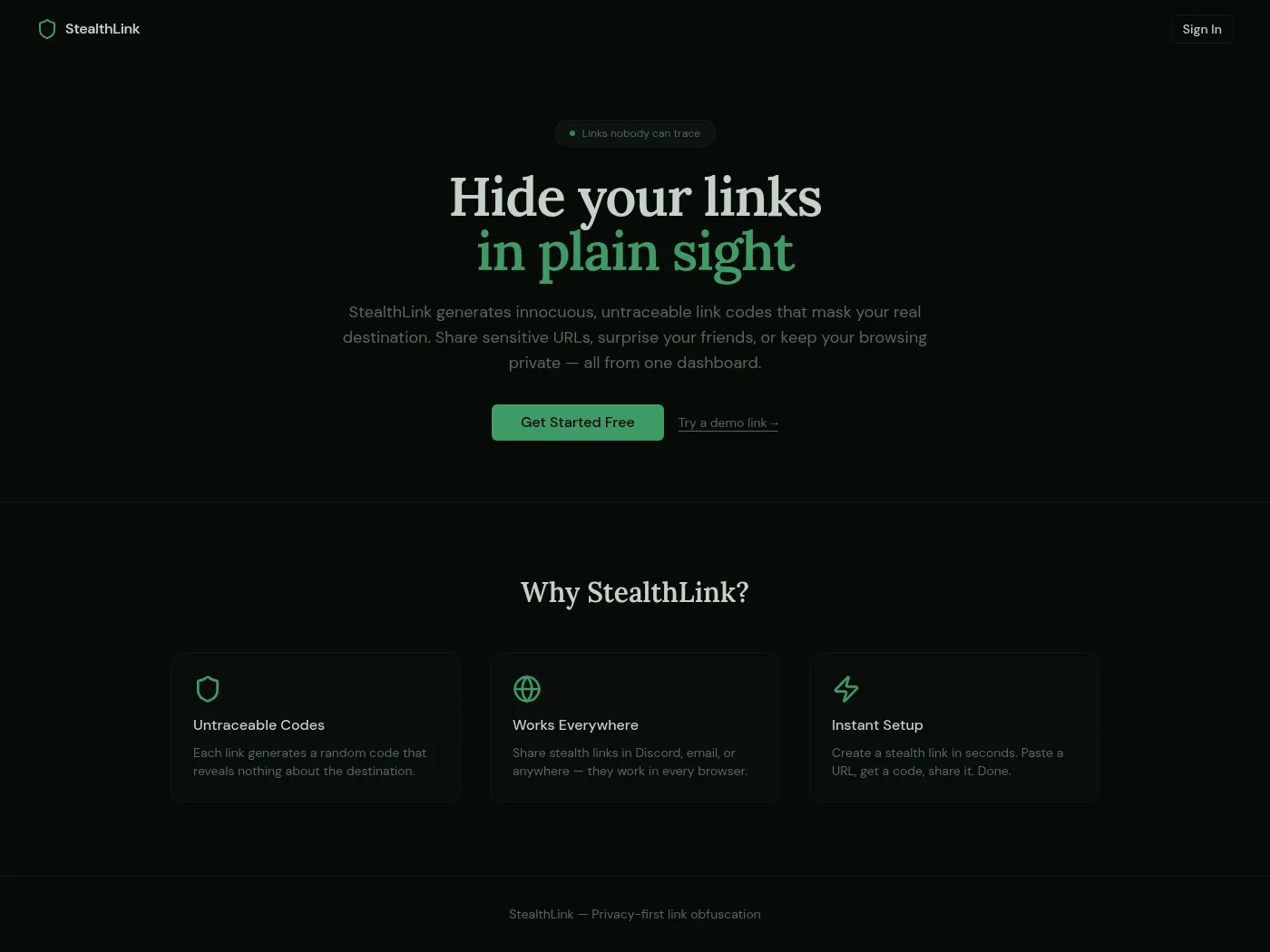 StealthLink Discord Bot