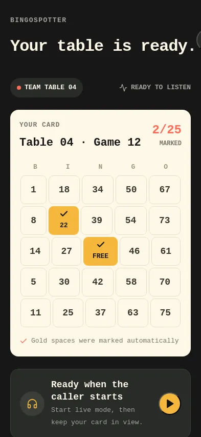 BingoSpotter