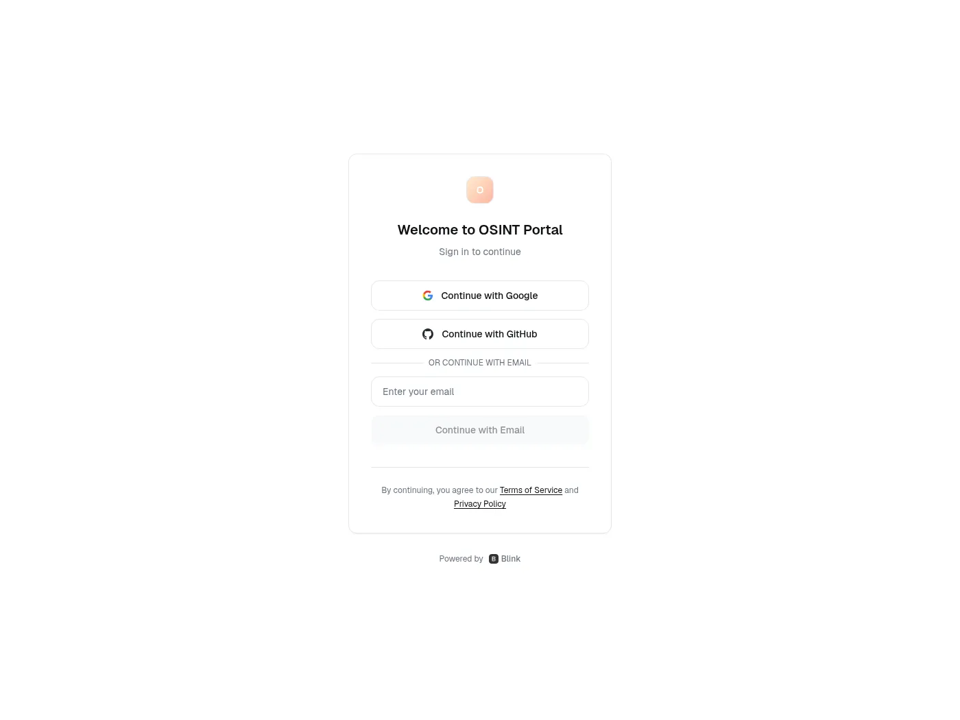 OSINT Portal