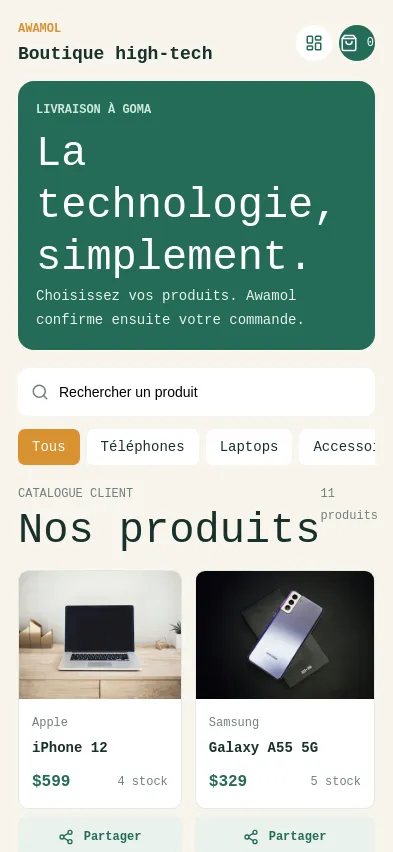 Awamol Boutique Mobile