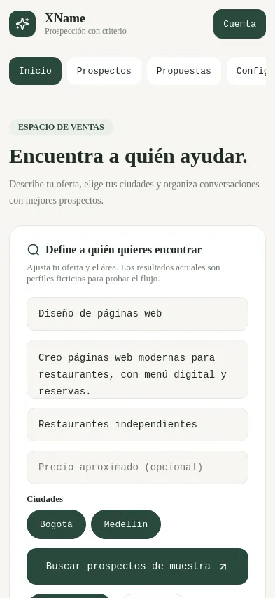 LeadGen XName App