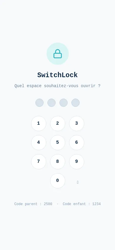 SwitchLock Home