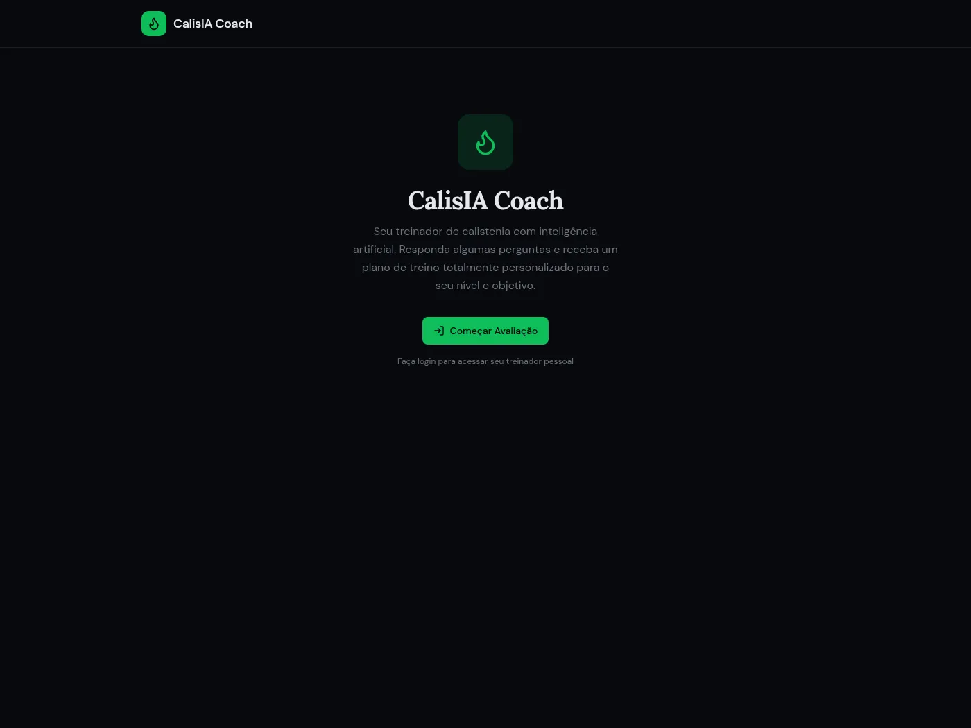 CalisIA Coach