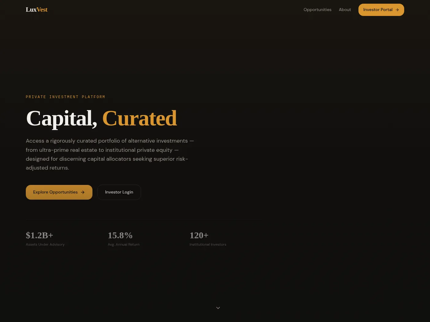 LuxVest Platform