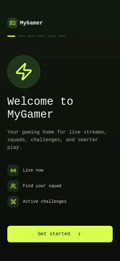 MyGamer Social Platform