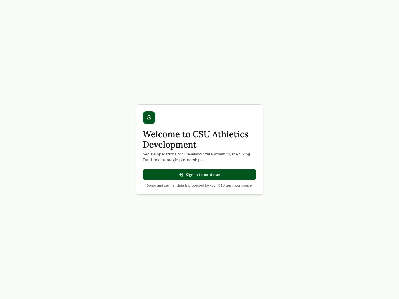 CSU Development Dashboard