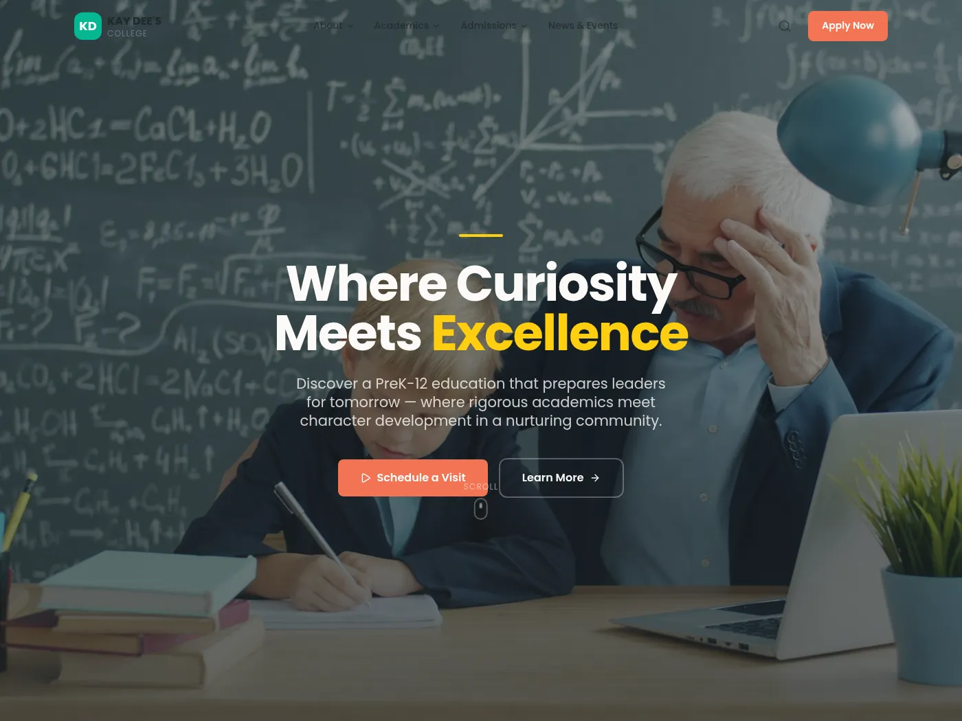 Kay Dee's College Web UI