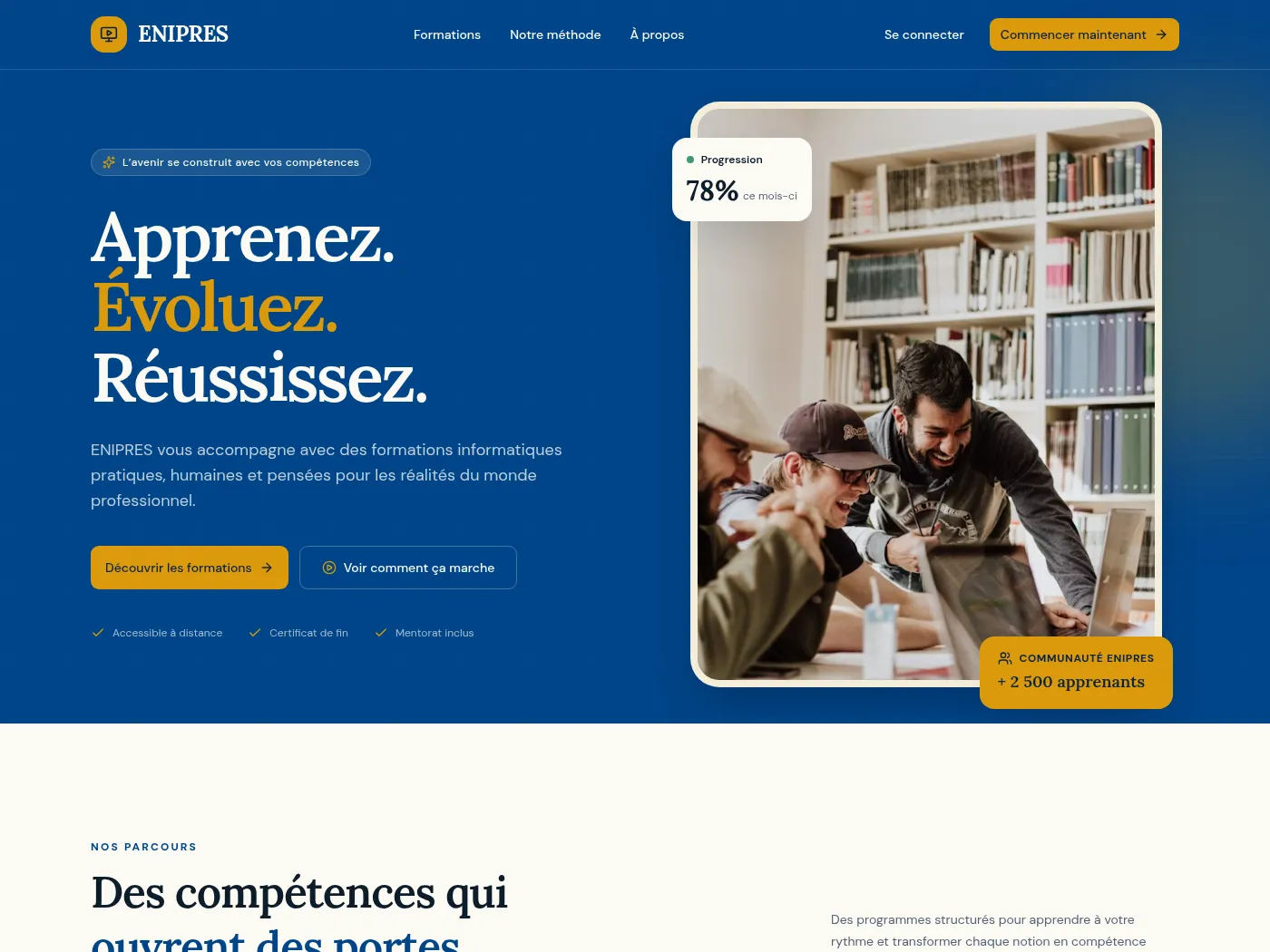 ENIPRES Formation Informatique