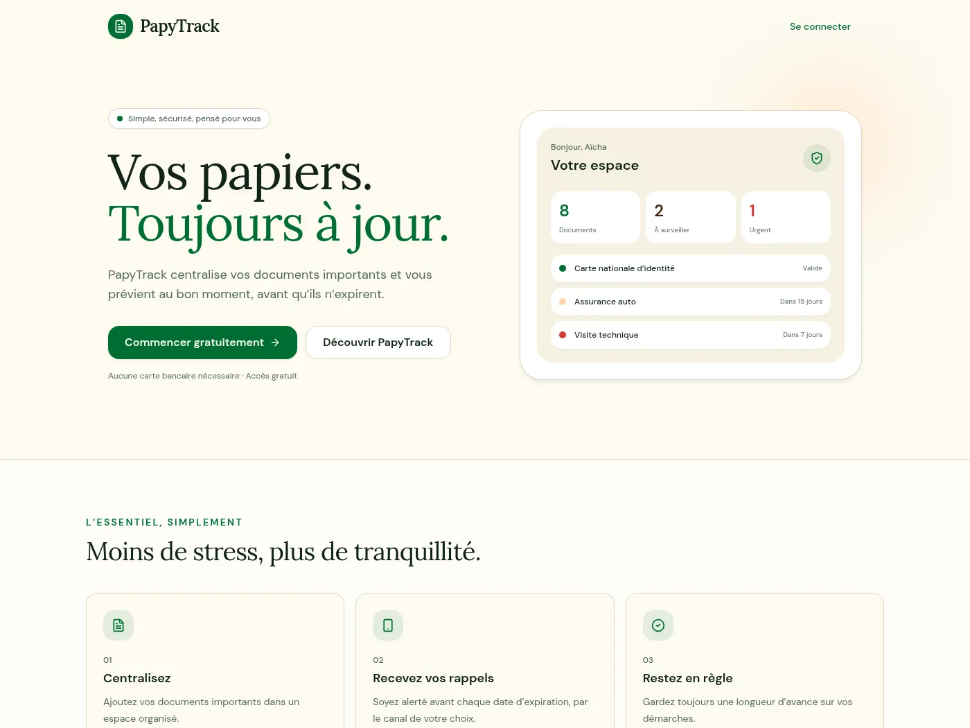 PapyTrack Assistant
