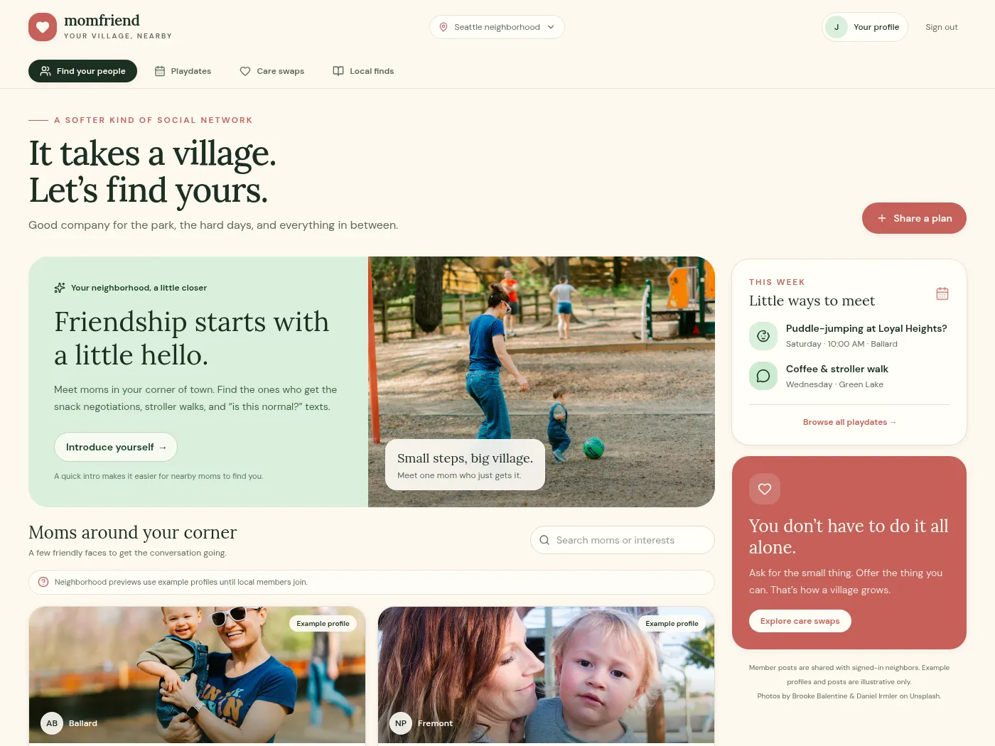 MomFriend Connect