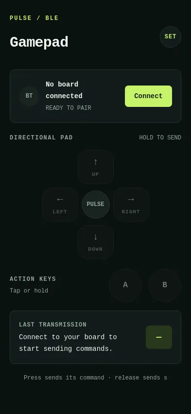 BLE Gamepad Controller