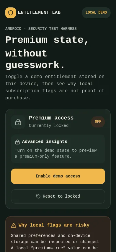 Premium Feature Unlocker