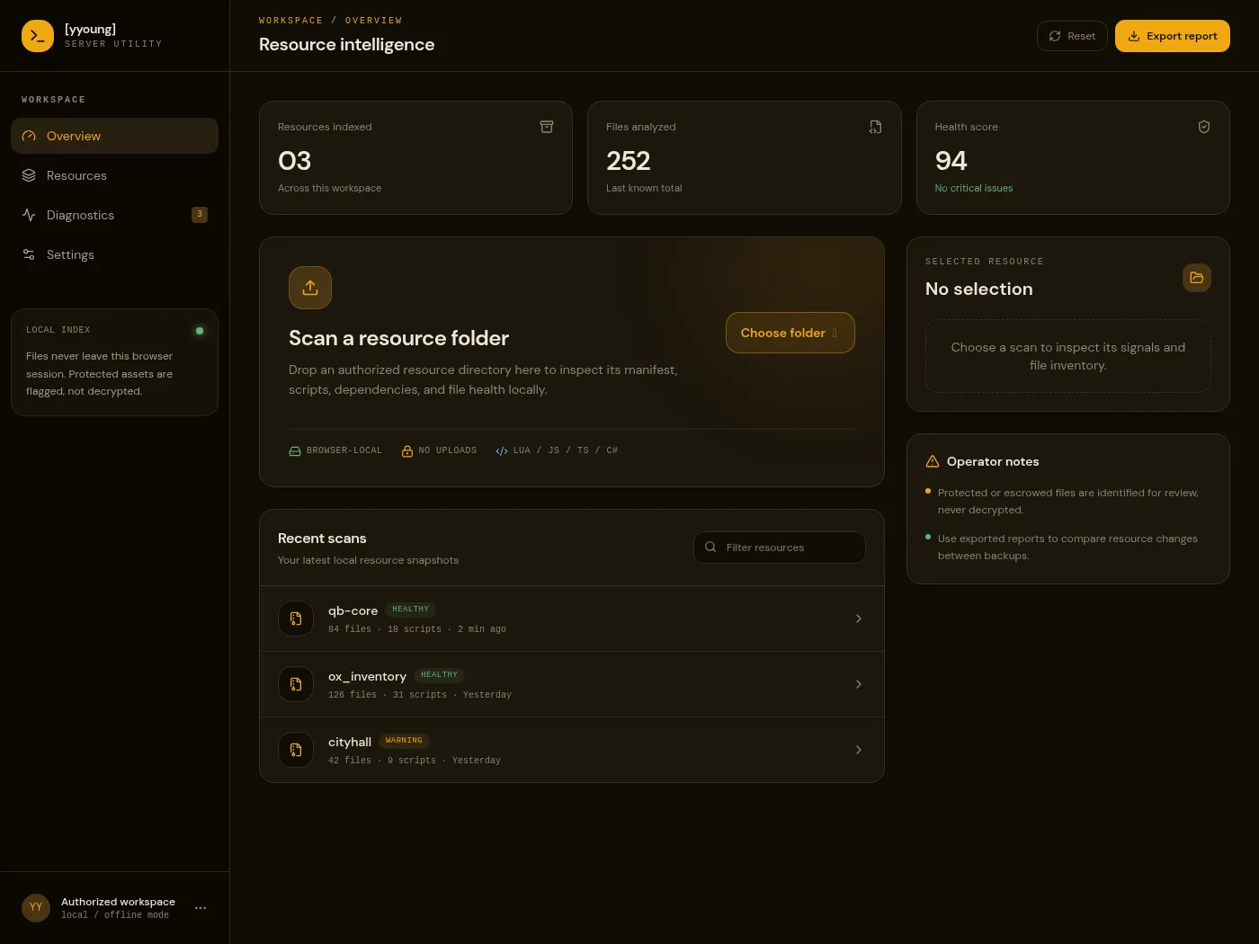 FiveM Server Utility