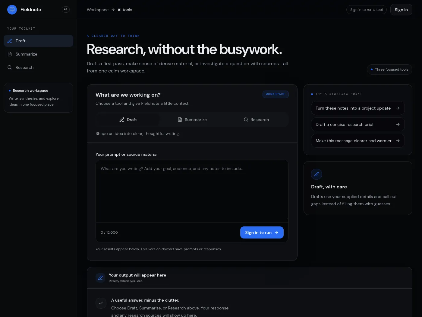 AI Research Suite