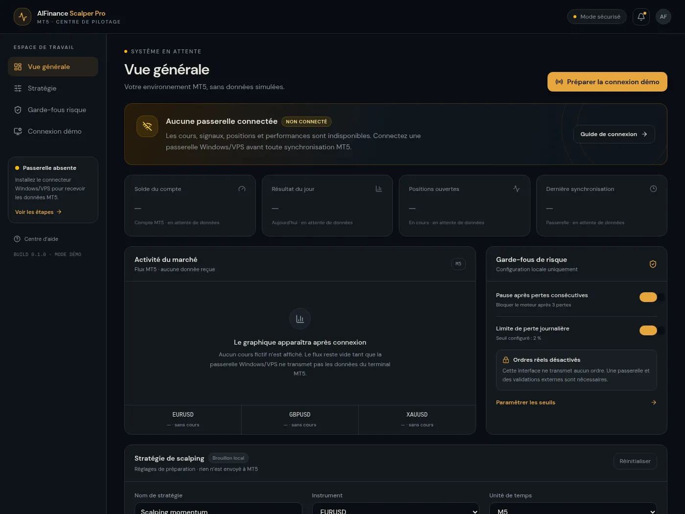 MT5 Scalping Dashboard FR