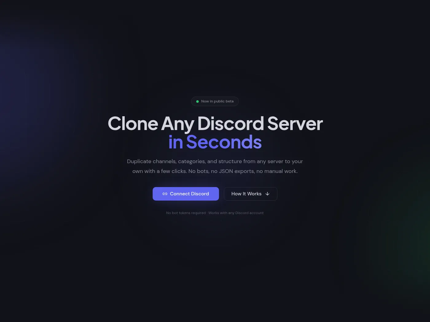 Discord Server Cloner